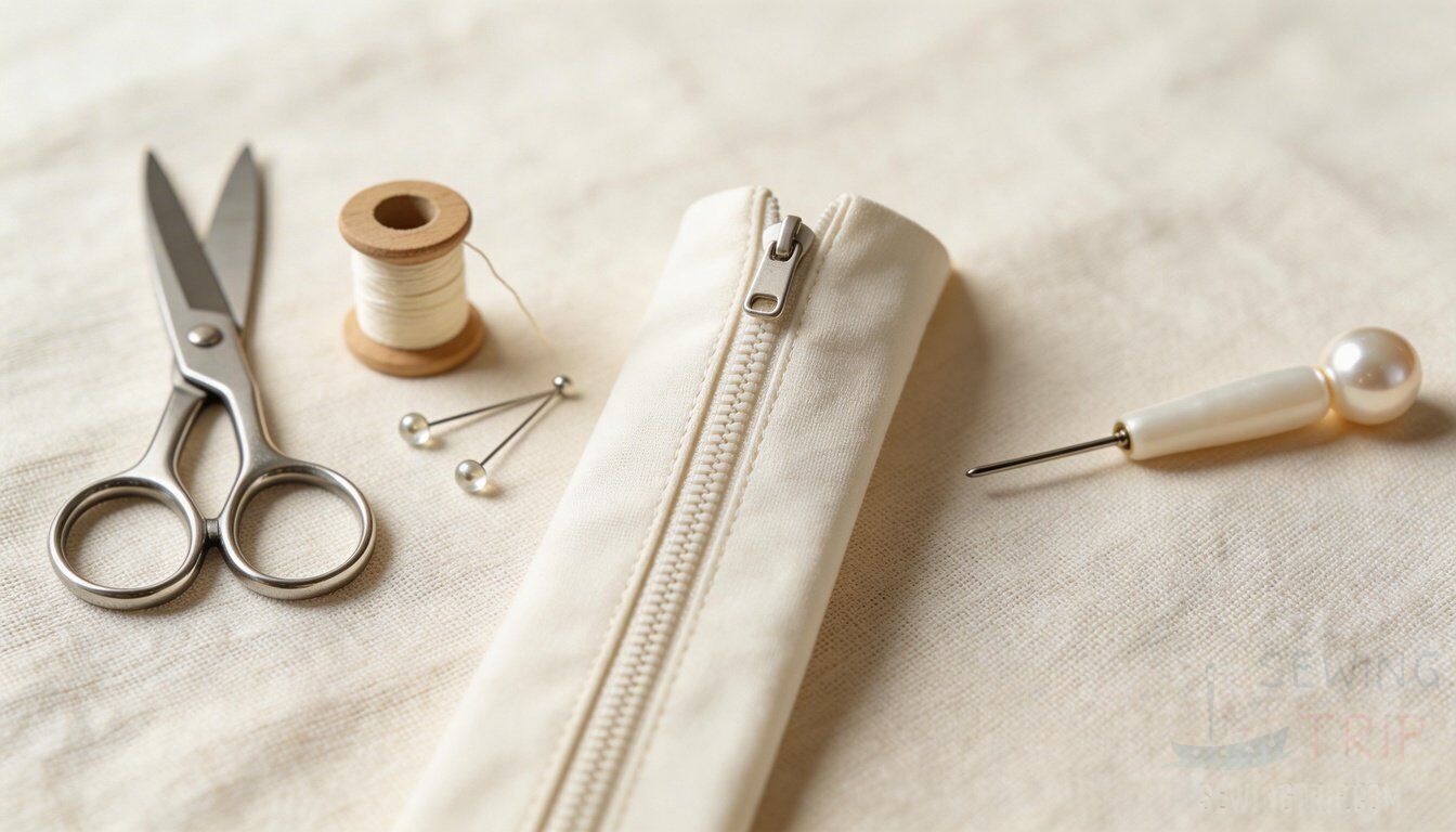The Easiest Way to Sew an Invisible Zipper: Step-by-Step
