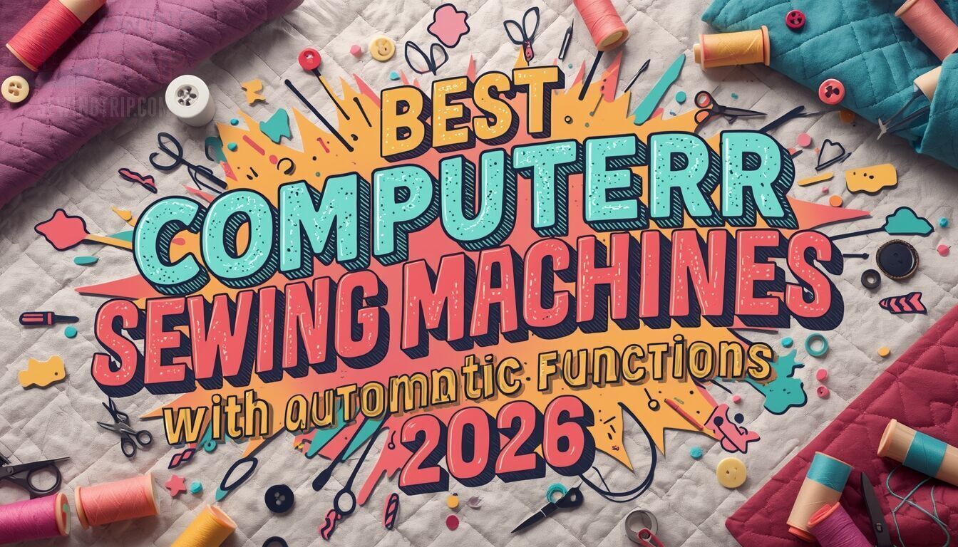 10 Best Computerized Sewing Machines With Automatic Functions 2026