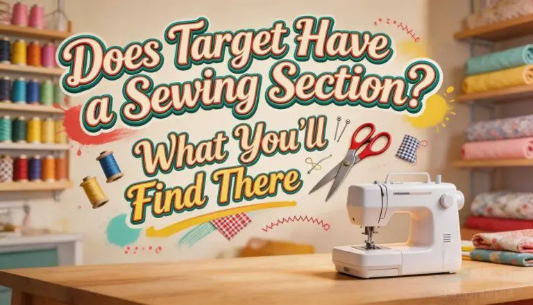 Does Target Have a Sewing Section? What You'll Find There