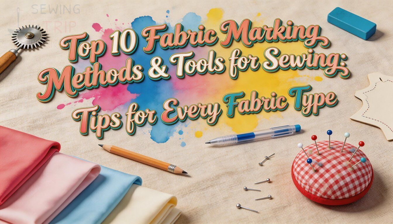 Top 10 Fabric Marking Methods & Tools for Sewing: Tips for Every Fabric ...