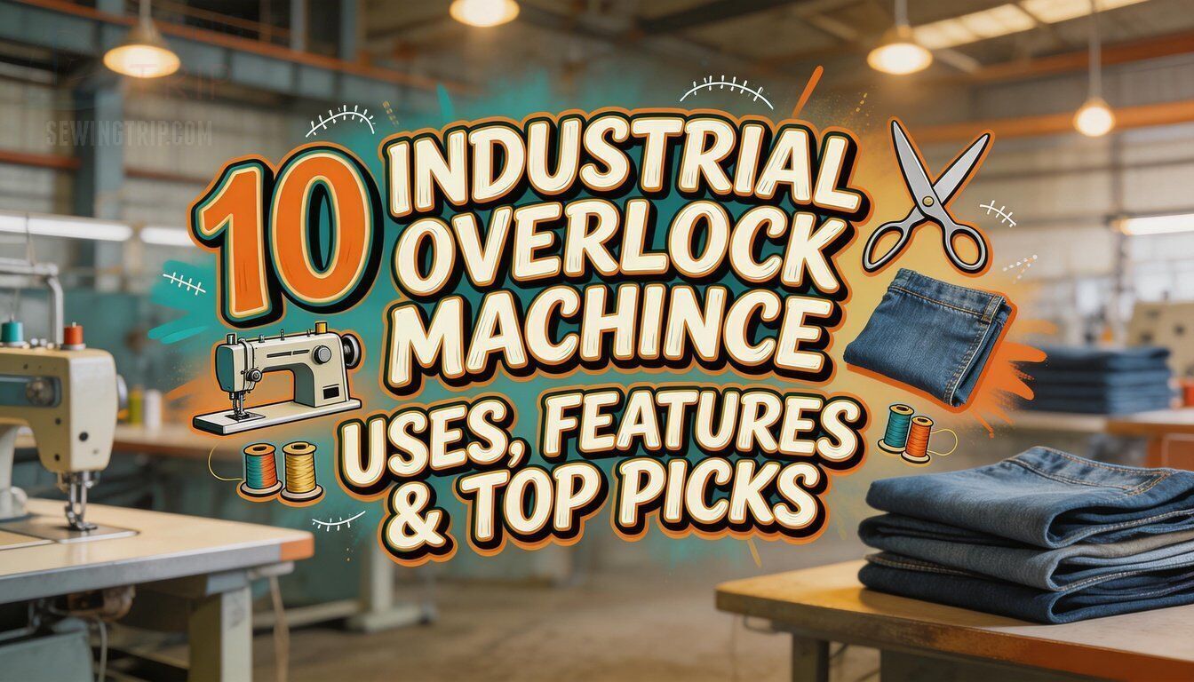10 Industrial Overlock Machine Uses, Features & Top Picks