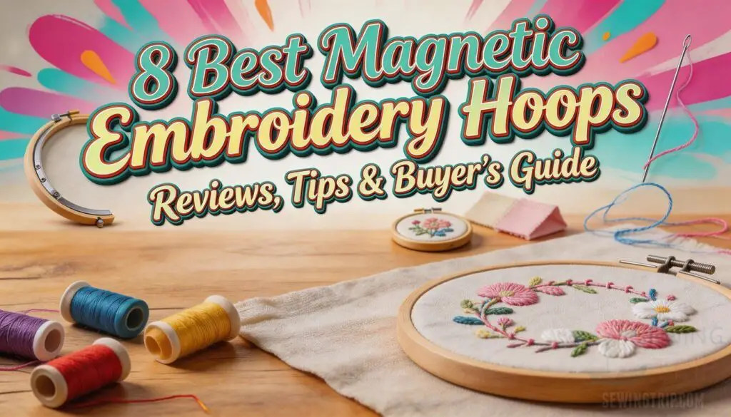 8 Best Magnetic Embroidery Hoops: Reviews, Tips & Buyer's Guide