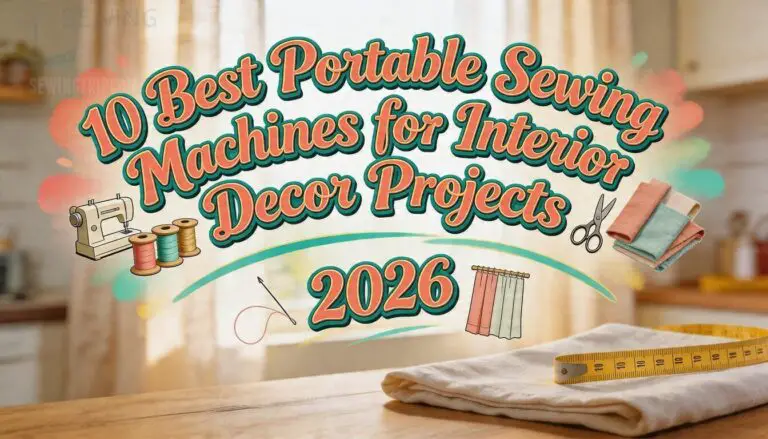 10 Best Portable Sewing Machines for Interior Decor Projects 2026