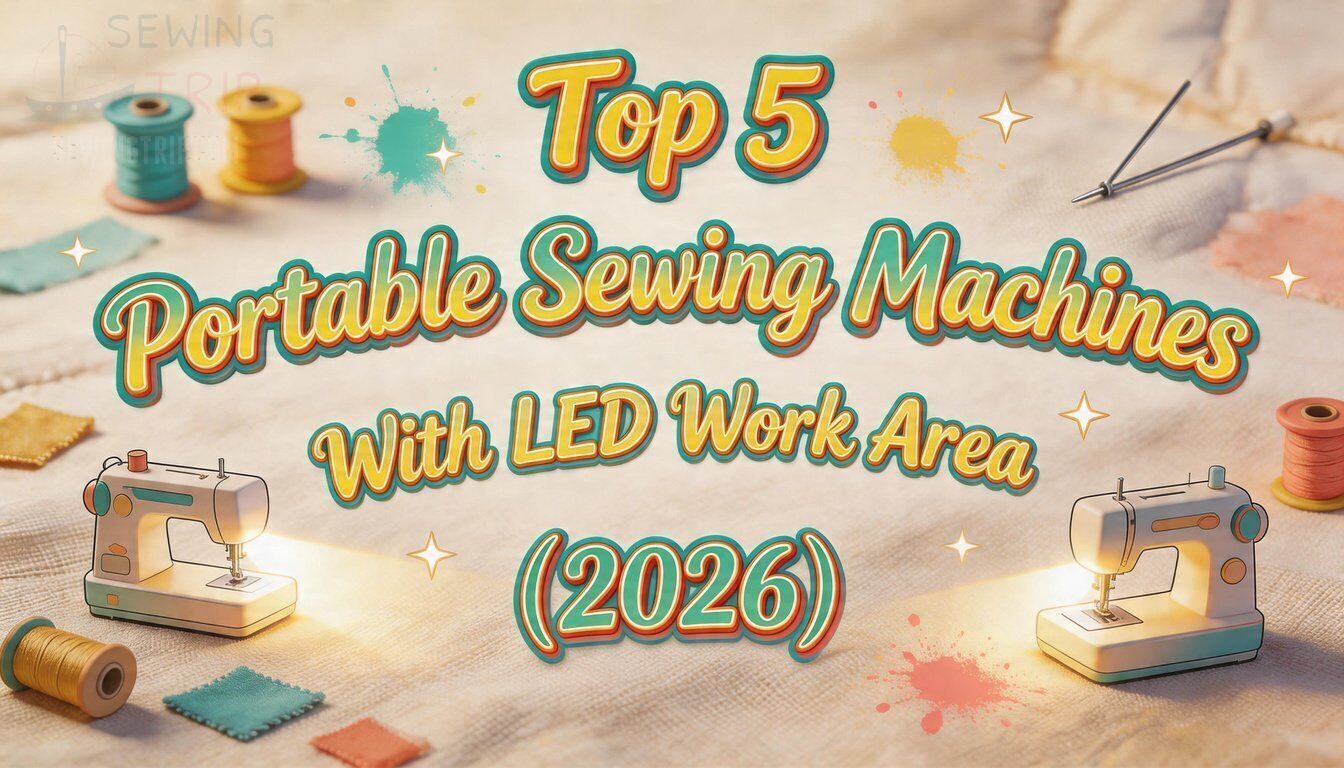 Top 5 Portable Sewing Machines With LED Work Area (2026)