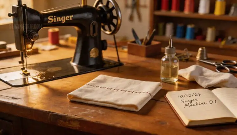 How to Oil a Singer Sewing Machine: Step-by-Step Guide