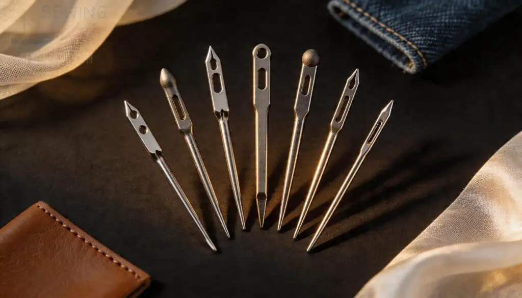 Different Sewing Machine Needles for Fabrics: Full Guide
