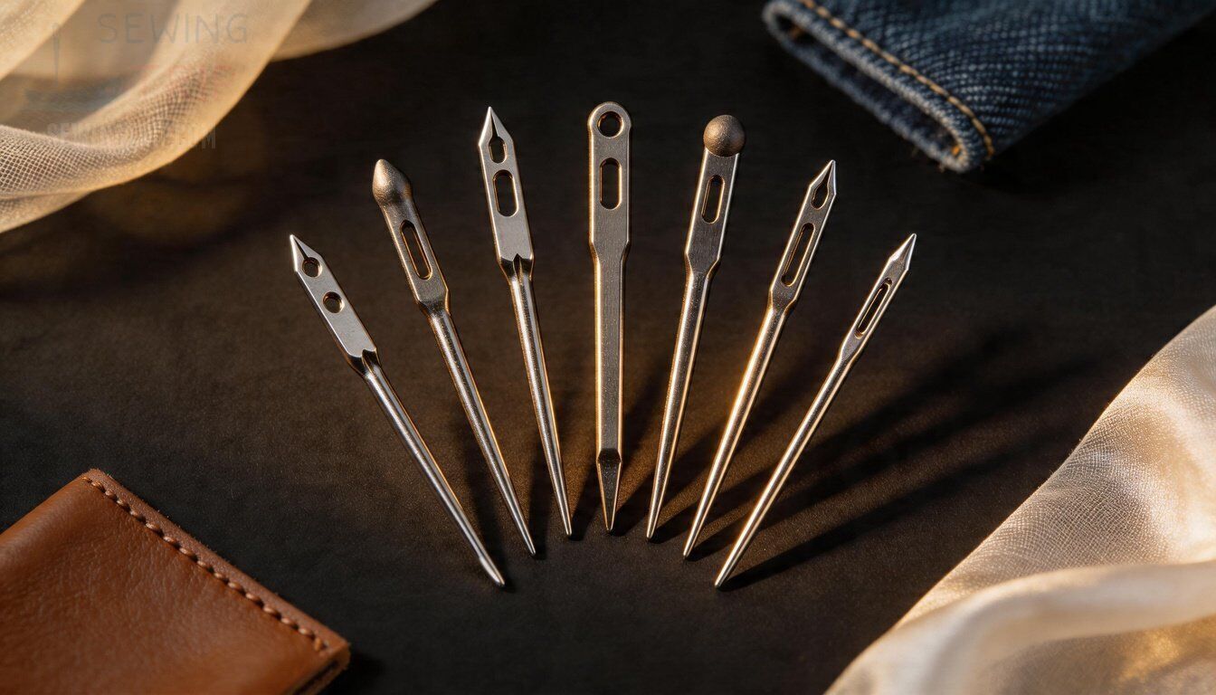 Different Sewing Machine Needles for Fabrics: Full Guide