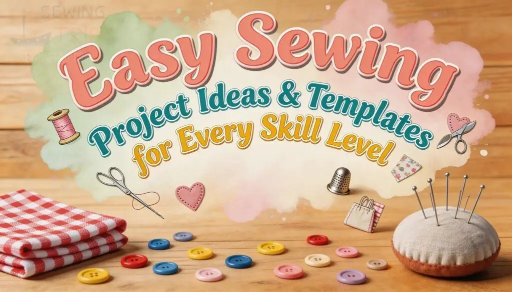 Easy Sewing Project Ideas & Templates for Every Skill Level