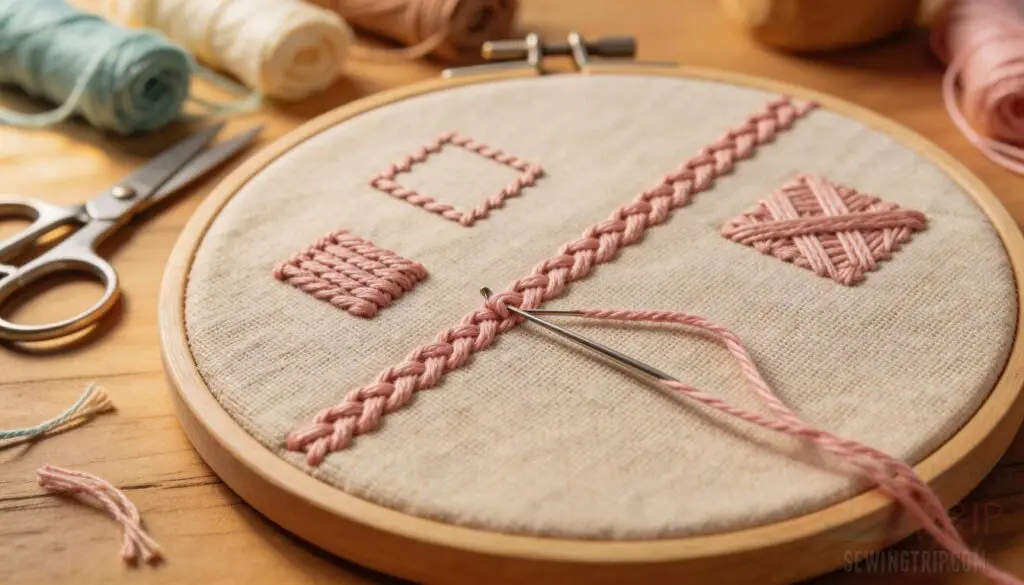 Simple Hand Embroidery Stitches: a Step-by-Step Beginner's Guide