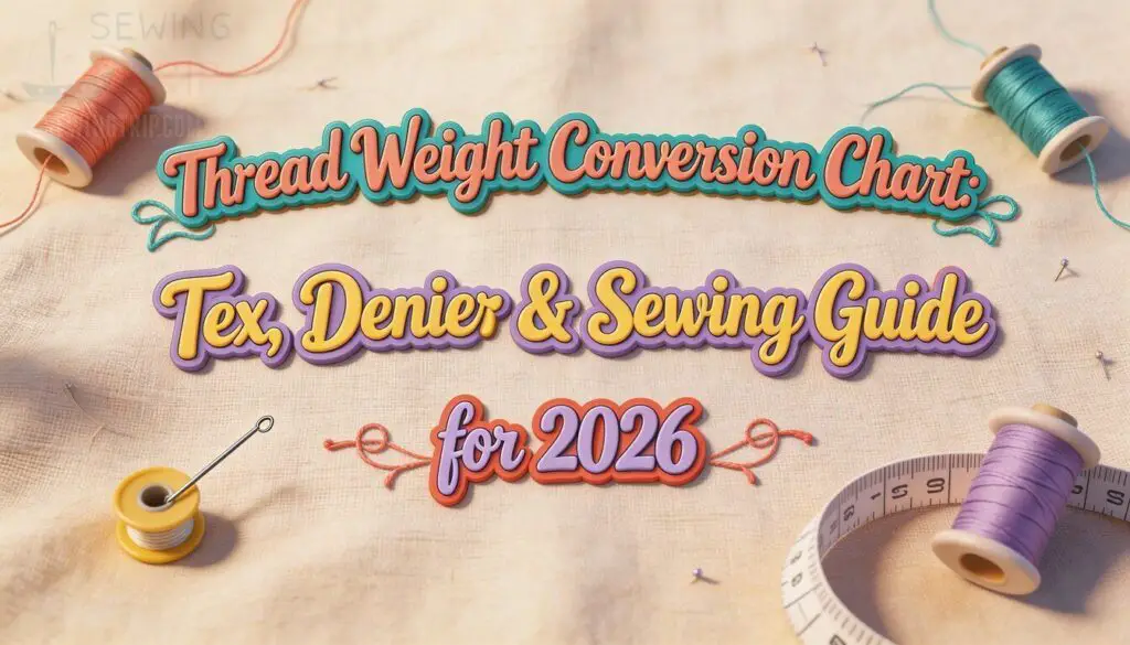 Thread Weight Conversion Chart: Tex, Denier & Sewing Guide for 2026