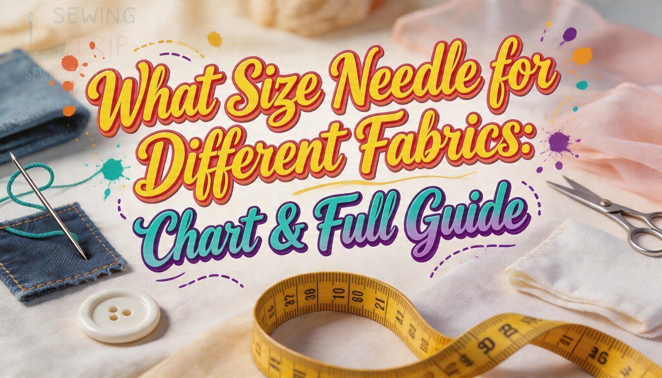 What Size Needle for Different Fabrics: Chart & Full Guide