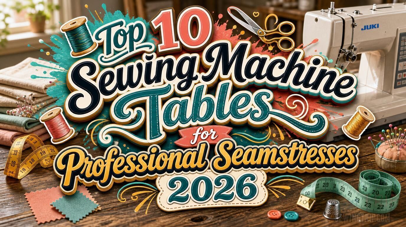 Top 10 Sewing Machine Tables for Professional Seamstresses 2026