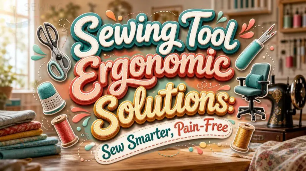 Sewing Tool Ergonomic Solutions: Sew Smarter, Pain-Free
