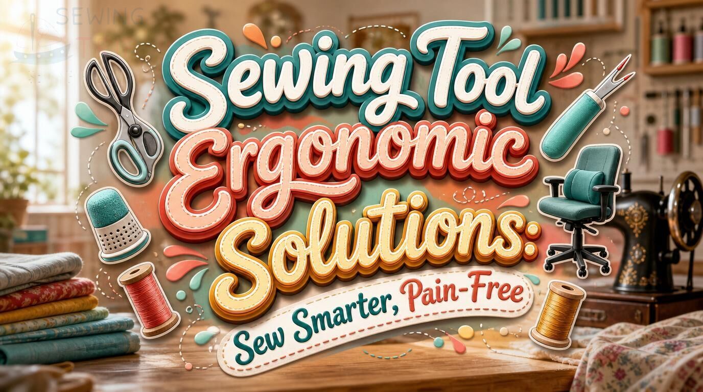 Sewing Tool Ergonomic Solutions: Sew Smarter, Pain-Free
