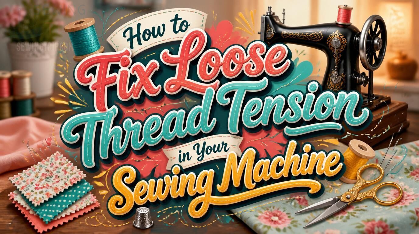 How to Fix Loose Thread Tension in Your Sewing Machine