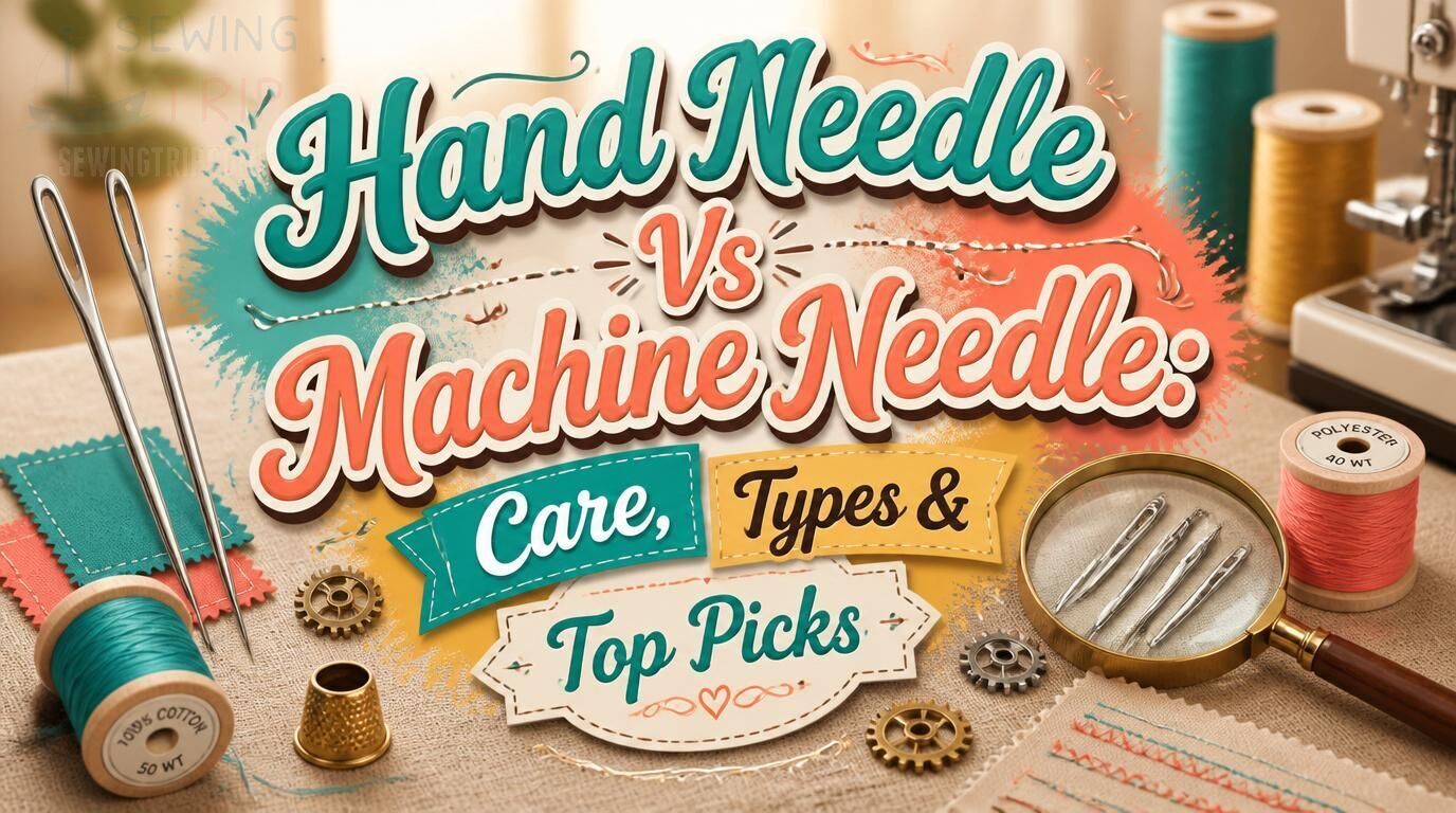 Hand Needle Vs Machine Needle: Care, Types & Top Picks