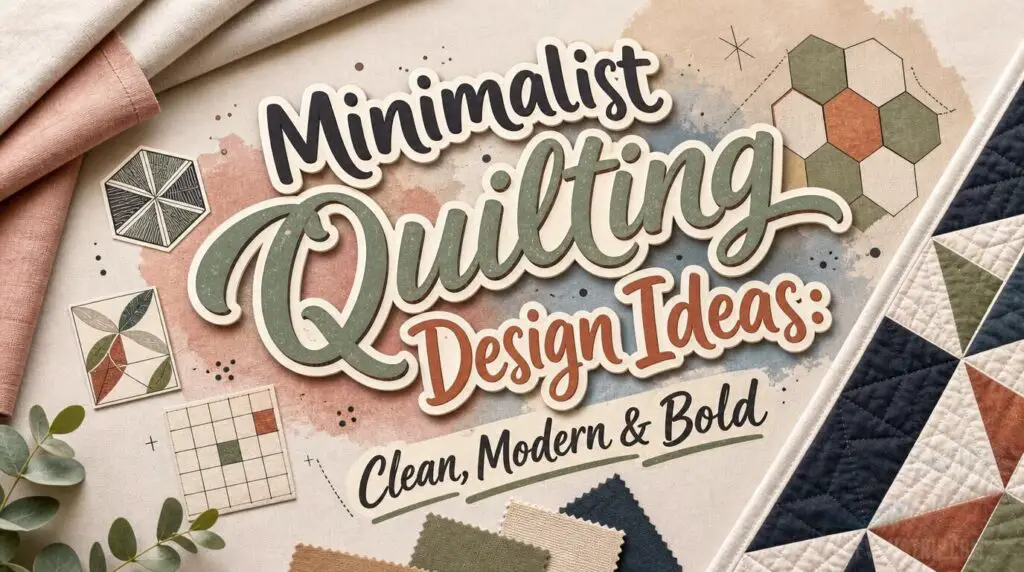 Minimalist Quilting Design Ideas: Clean, Modern & Bold